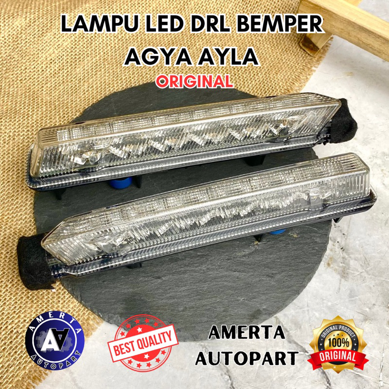 Original Agya Ayla Bumper DRL LED Lights (Price Is For A Pair) | Shopee Malaysia