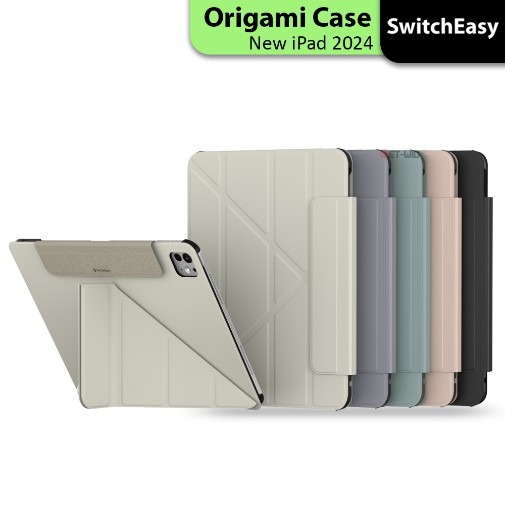 Case iPad Pro 11 13 Inch 2024 M4 SwitchEasy Origami Multi Stand Casing ...