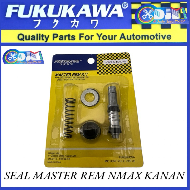 Nmax 150 Right Front Brake Master Seal Original Fukukawa Genuine Parts ...