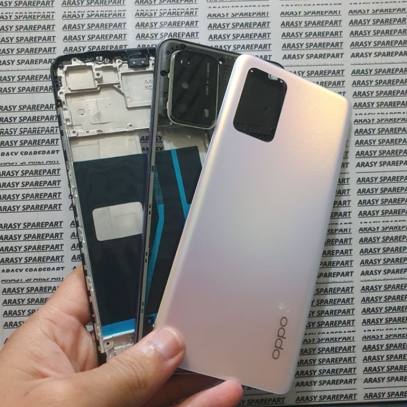 Oppo a95 4g Fullset Housing Case Complete with 3 Frame Parts + Bazel ...