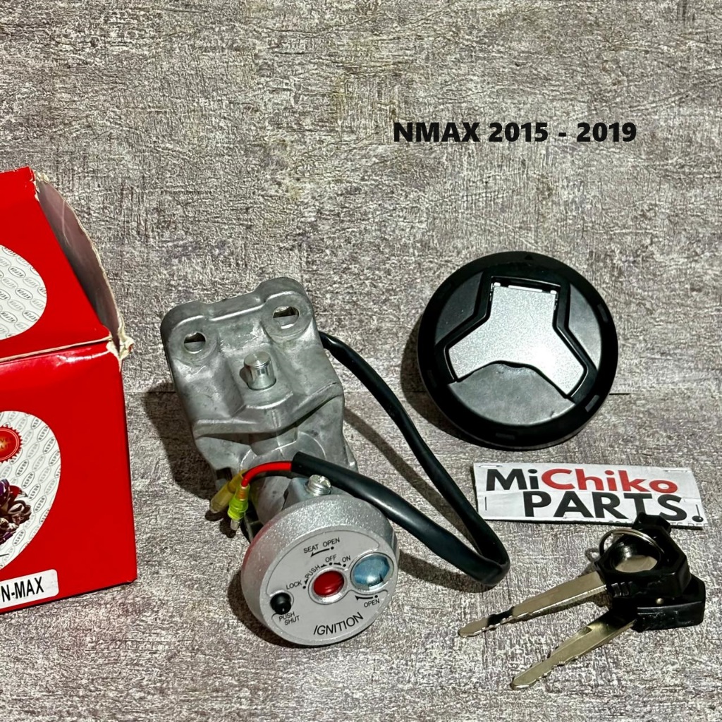 Ignition Lock Assy Set Front Rear Yamaha NMAX Old New Facelift 2015 ...
