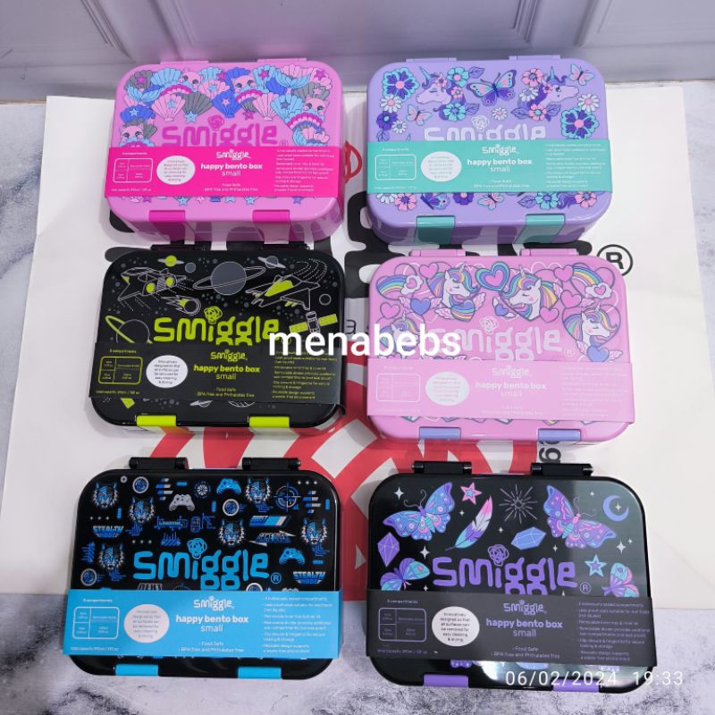 Smiggle Happy Bento Box Small original store | Shopee Malaysia