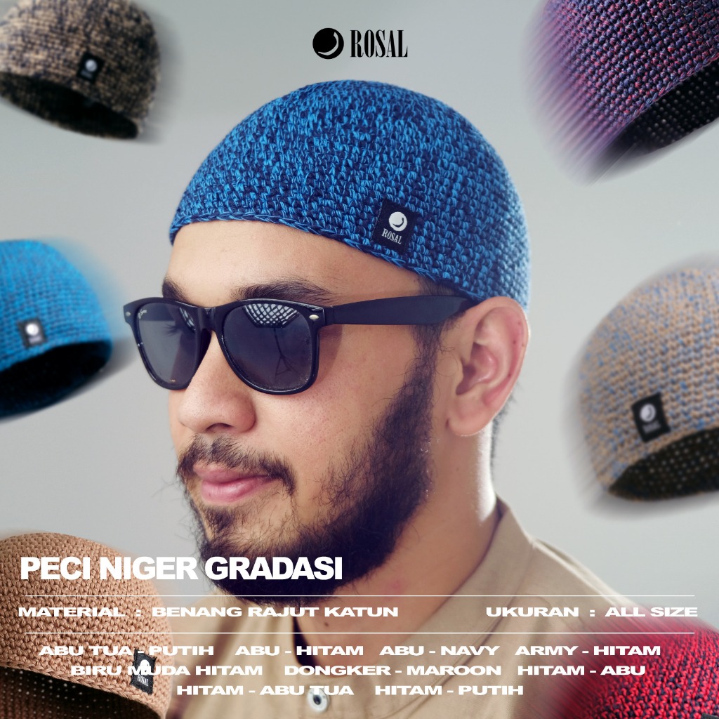 Niger Rosal Thick Knitted Cap | Shopee Malaysia