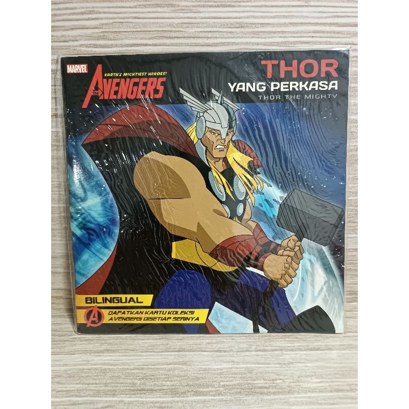 Avengers Series Bilingual Children's Reading Book - The Mighty Thor ...