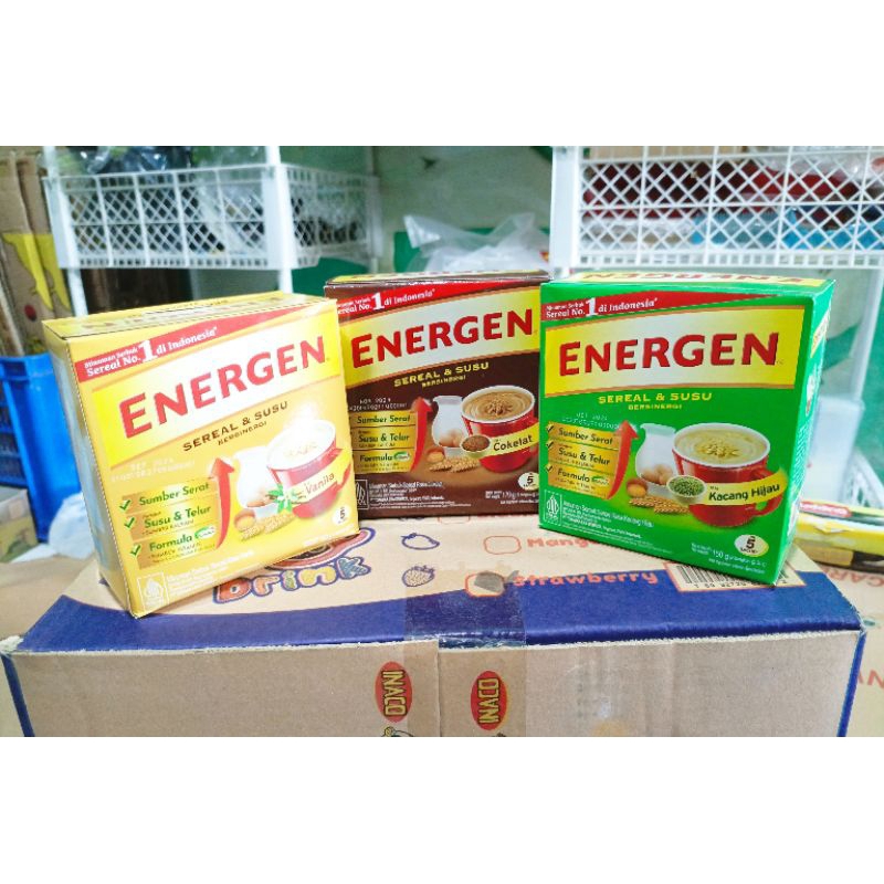 Energen cereal and milk box contains 5*34g | Shopee Malaysia