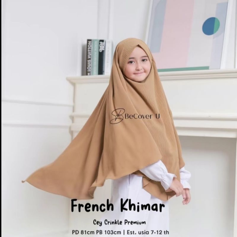 French khimar children cringkel airflow size 5th/12th | Shopee Malaysia