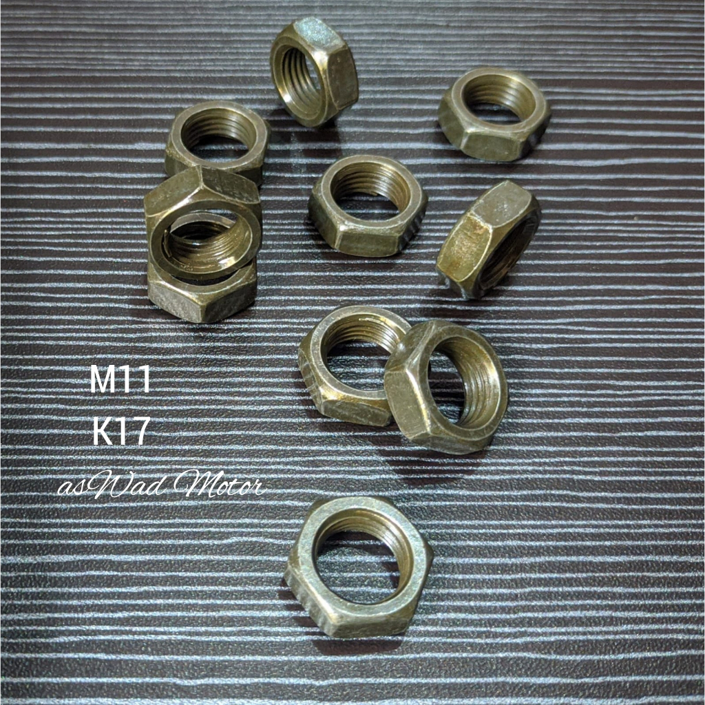 Yamaha Mio K17 M11 Original Roller Fan Axle Nut/Primary Nut/Fan Nut ...