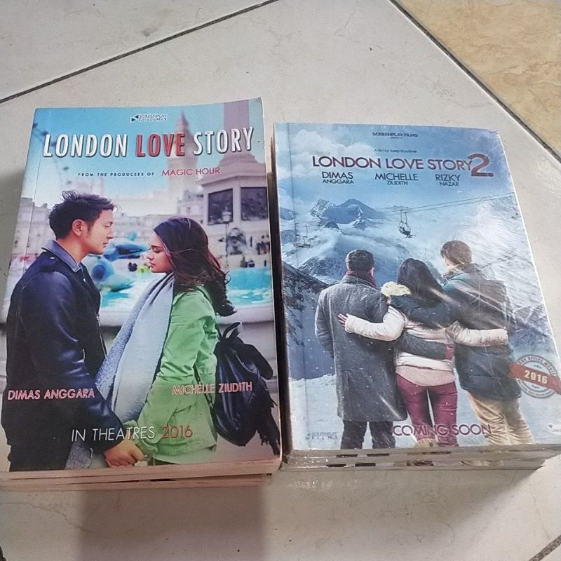 Teenage NOVEL / PACKAGE OF 2 BOOKS / LONDON LOVE STORY | Shopee Malaysia