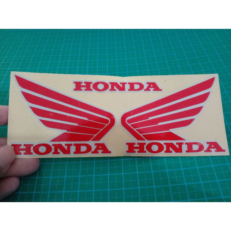 Hologram Wing CUTTING STICKER (1 SET Right Left) | Shopee Malaysia