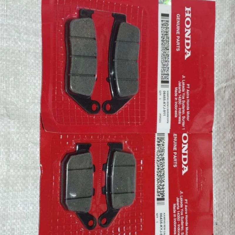 Honda Cbr 250 R Cbr 250 RR PNP Front Rear Brake Pad Package (KYJ-KYJ ...