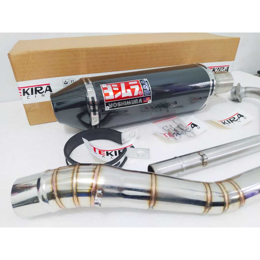 Ekzos Yoshimura Usa YZF R15/MT15/Y15ZR/LC135/RS150R/Gsx150/CBR 150 Full ...