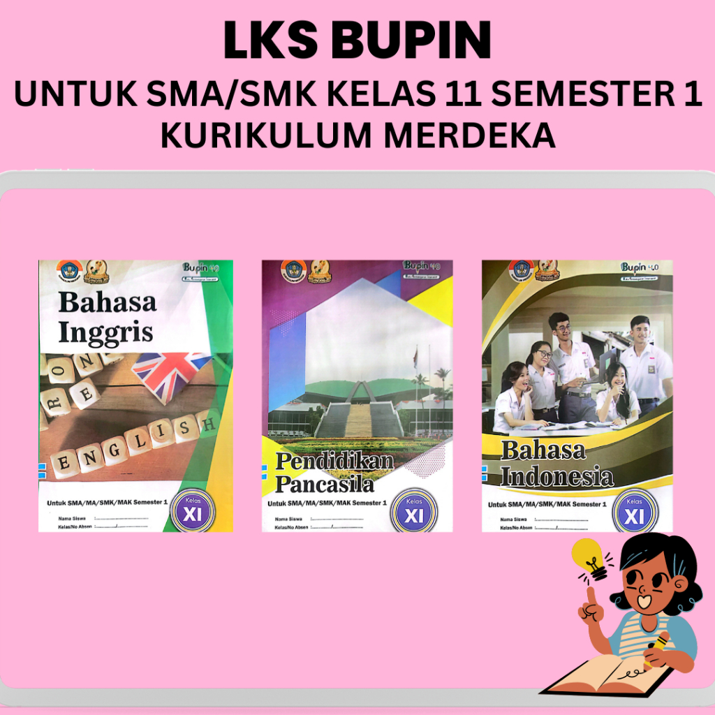 Lks Bupin For SMA/SMK Class 11 Semester 1 Independent Curriculum ...