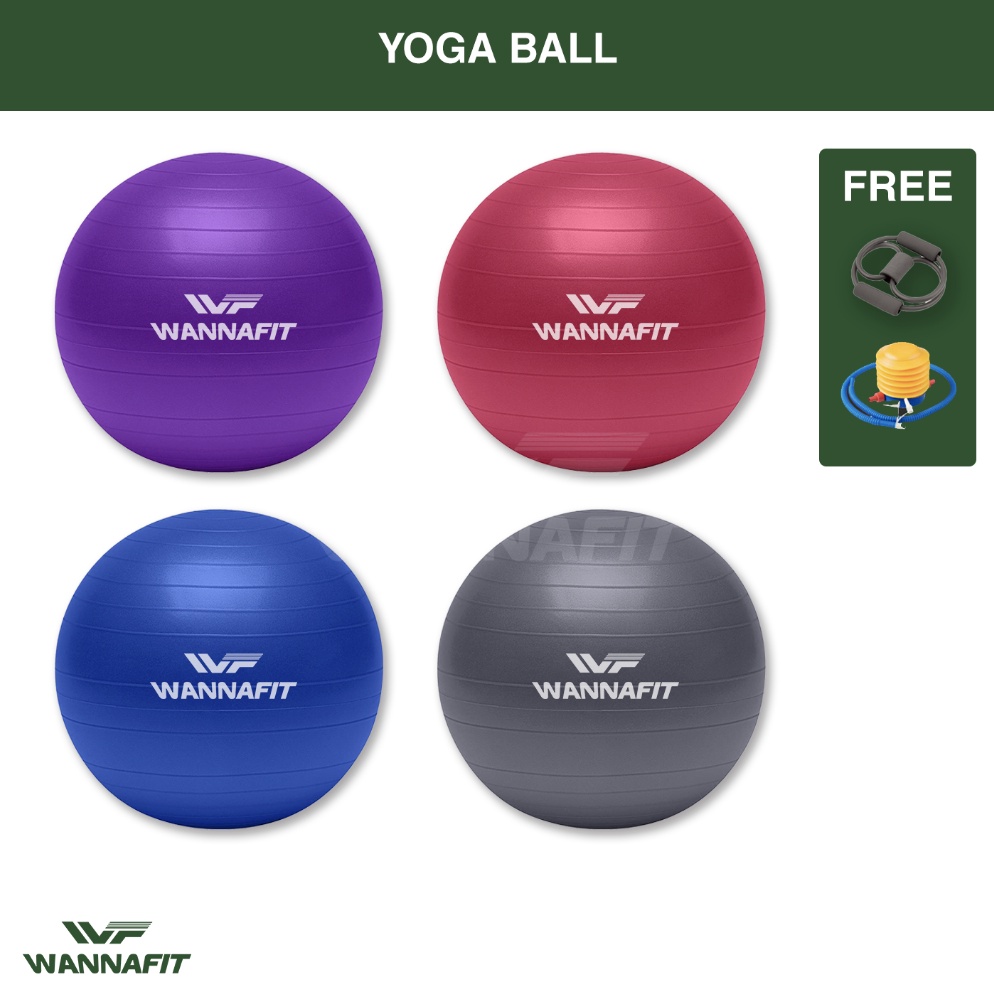 Code S48G GYMBALL WANNAFIT 65CM GYM BALL GYM BALL SPORTS FOR PREGNANT ...