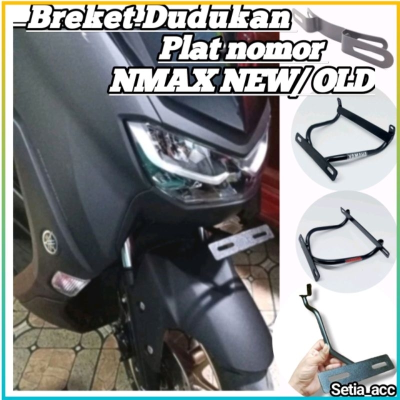 Front Number Plate Number Nmax Plate Holder Bracket | Shopee Malaysia