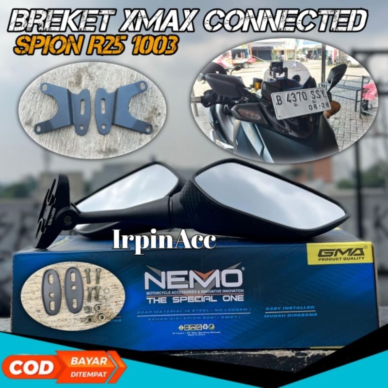 R25 NEW XMAX Rearview Bracket R25 Rearview Package Type 1003 Nemo ...