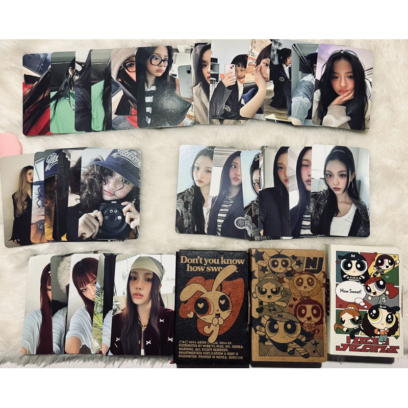 [OFFICIAL] Pc PHOTOCARD NEWJEANS HANNI HAERIN DANIELLE HAERIN HYEIN HOW ...