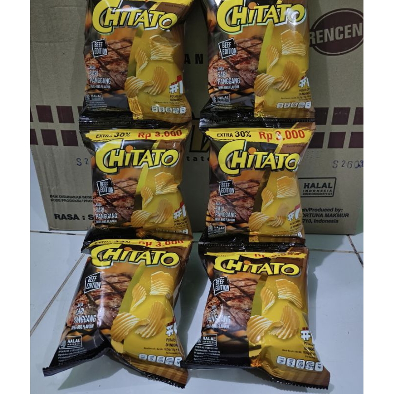 Chitato grilled beef flavor 19.5gr Renceng | Shopee Malaysia