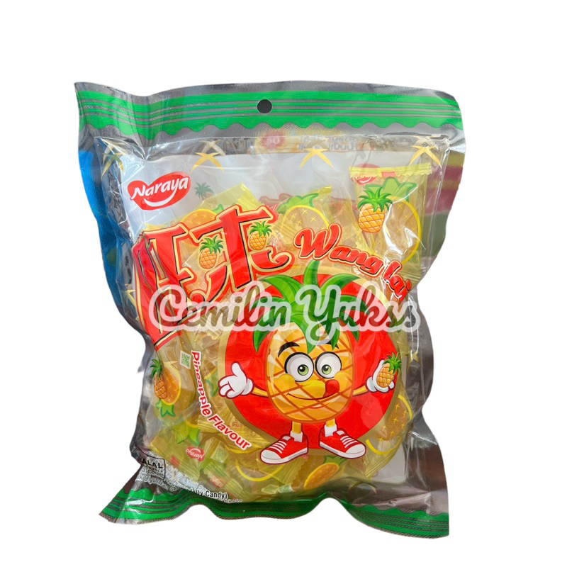 Naraya Wang Lai Jelly Candy Pineapple Jelly Candy 400g Pineapple Flavor ...