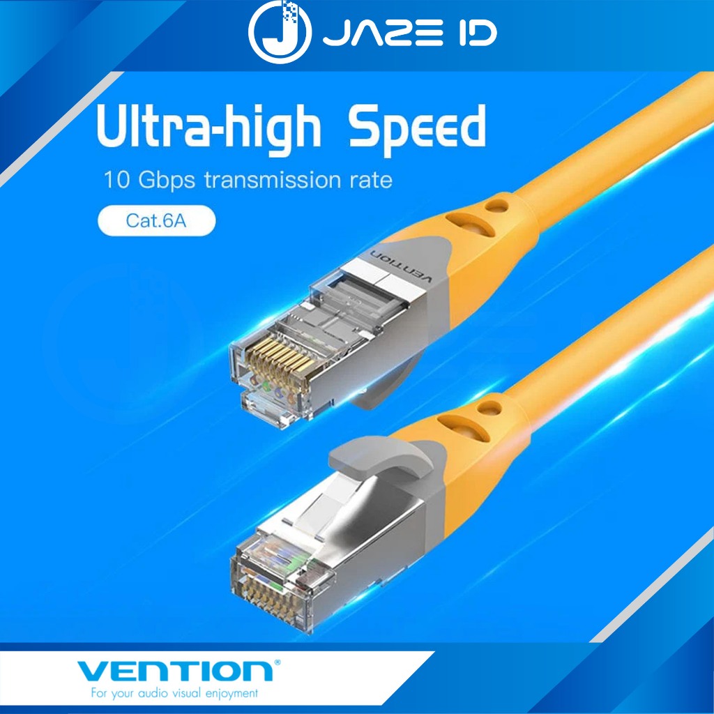 Vention LAN Cable Gigabit Ethernet RJ45 Cat6a SSTP UTP 0.5M 1M 1.5M ...