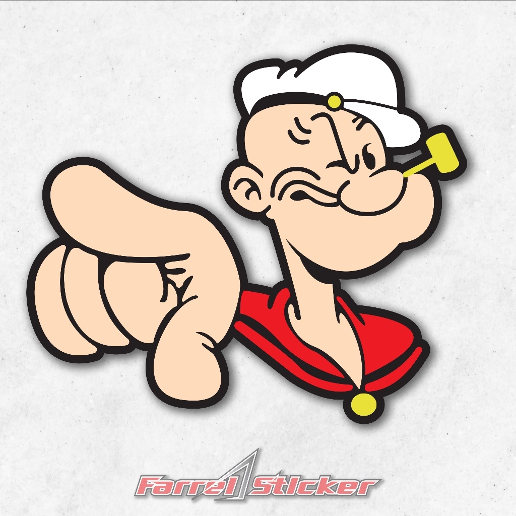 Popeye sticker Cartoon sticker | Shopee Malaysia