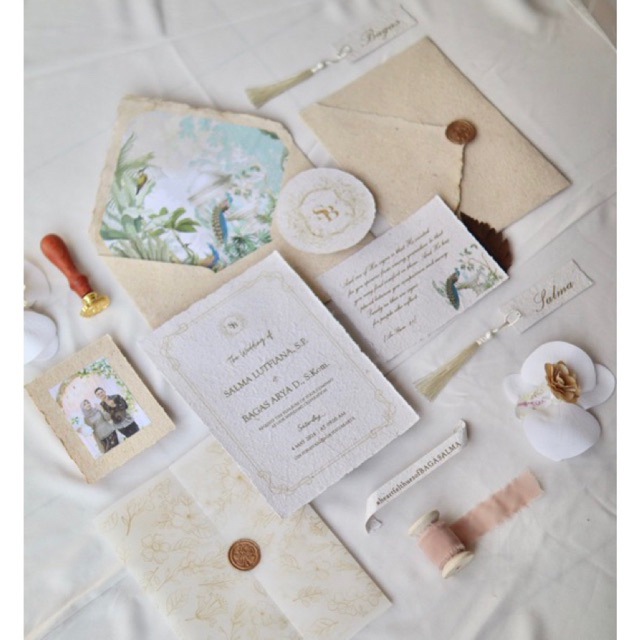 Btari Series Wedding Keepsake | Aesthetic INVITATION | Rustic ...
