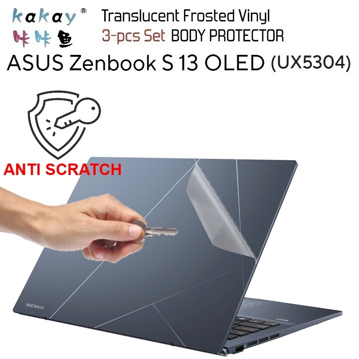 Body Protector ASUS ZenBook S13 OLED UX5304 - KAKAY 3-pcs MATTE ...