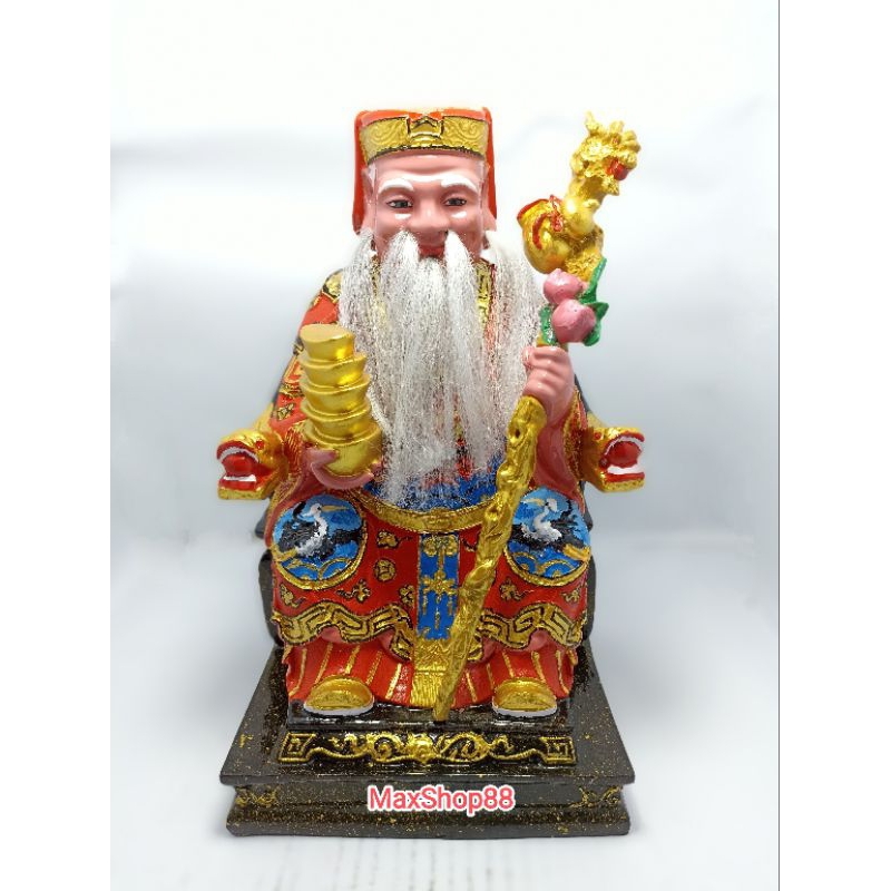 Earth God Statue Hok Tek Cin Sin / Old Pekong Statue / Thai Pak Kung ...