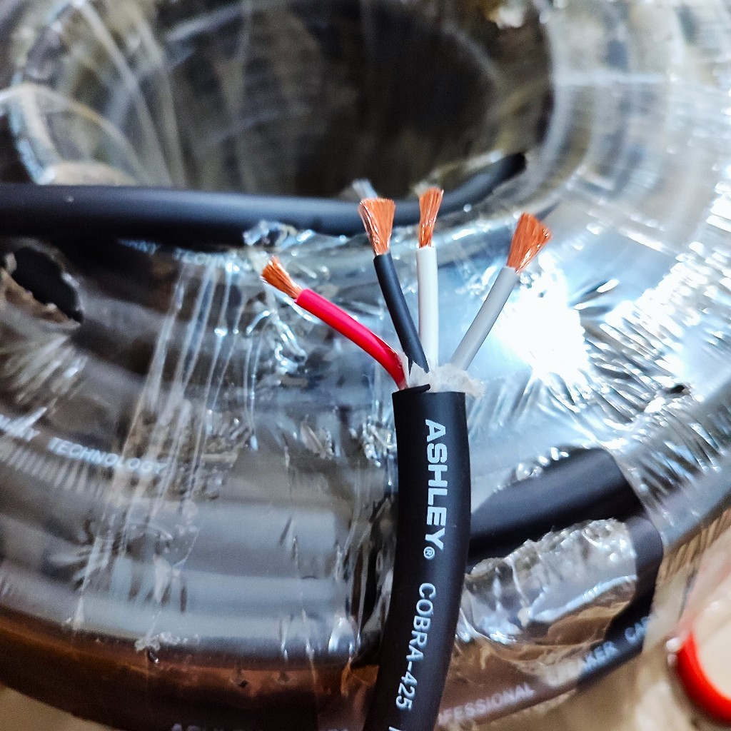Ashley Cobra 425 1meter 4x2.5mm speaker Cable | Shopee Malaysia