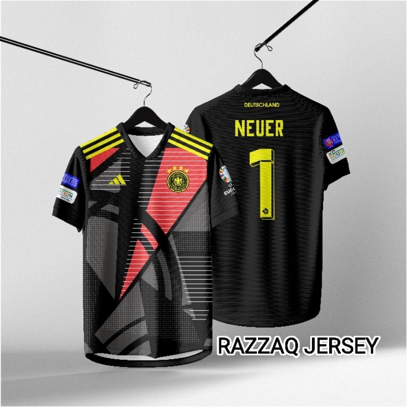 Germany EURO 2024 Team Goalkeeper JERSEY FULL PRINTING Free Name And ...