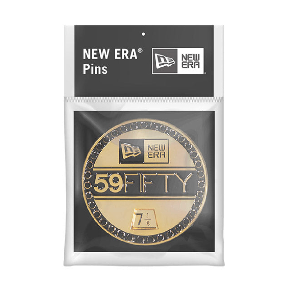 Pin New Era 59Fifty Day 2024 Black & Gold Visor Sticker Pin 100% ...