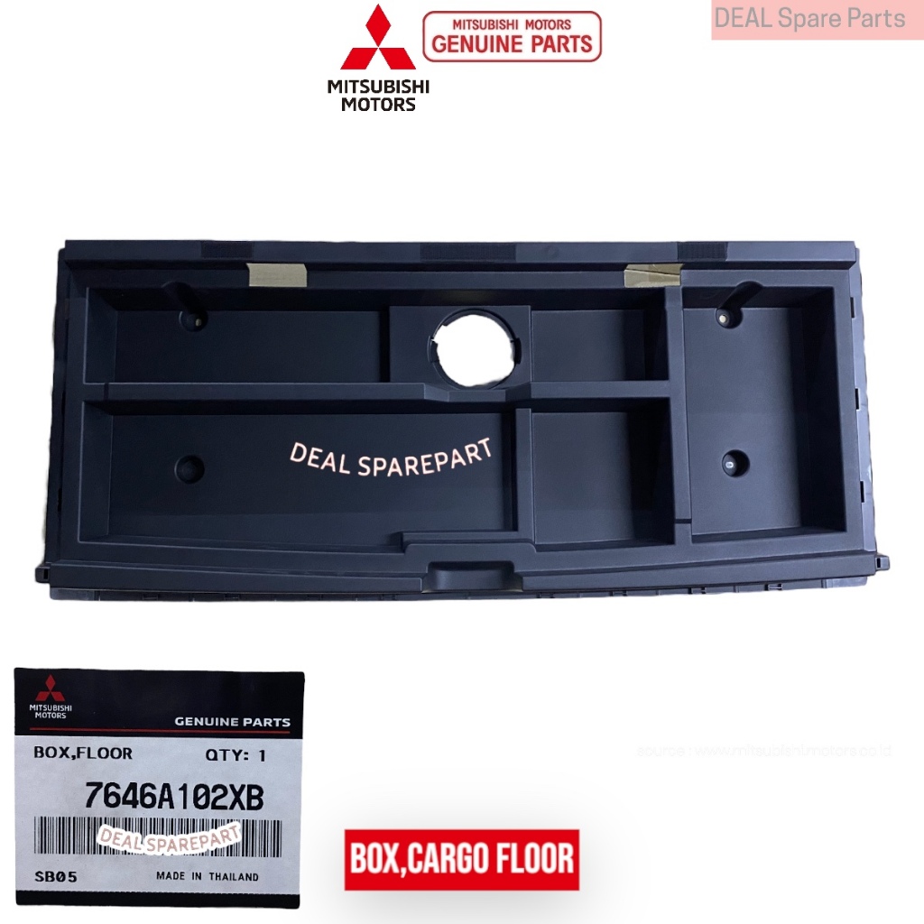 Box Cargo Floor Box Middle Luggage Original Mitsubishi All New Pajero ...