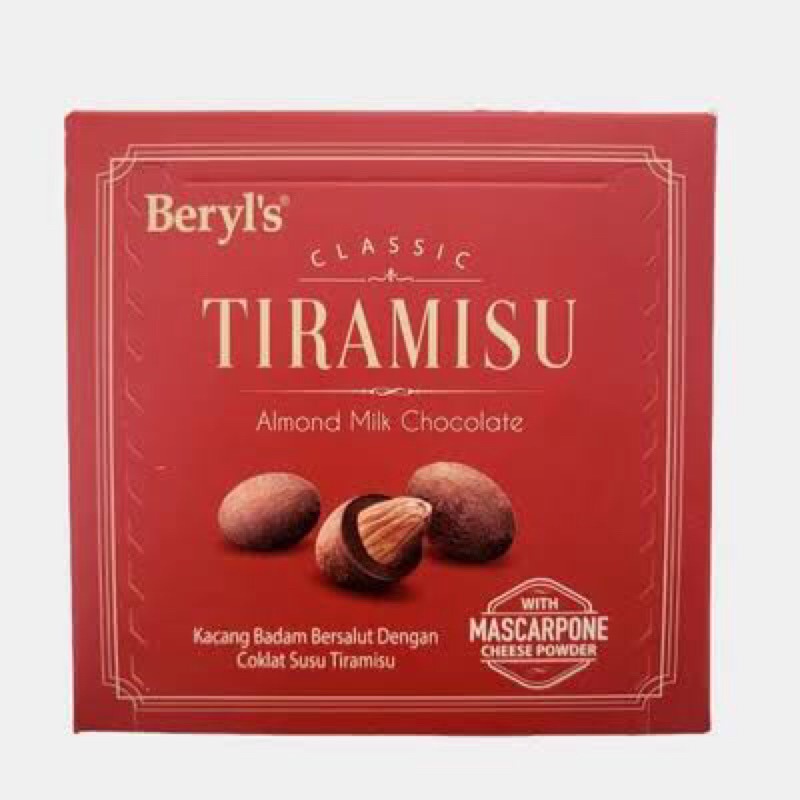 Beryl's Beryls Malaysian Chocolate Classic Tiramisu Almond Green Tea ...