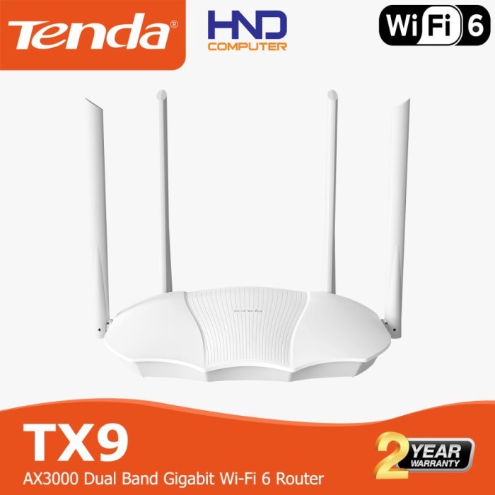 TENDA Tent TX9 AX3000 Dual Band Gigabit Wi-Fi 6 Router | Shopee Malaysia