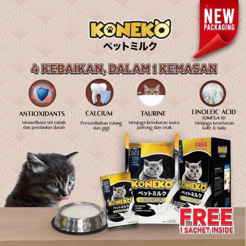 Koneko Cat Milk / Cat Milk 1 Sachet 20 Grams / Cat Milk | Shopee Malaysia