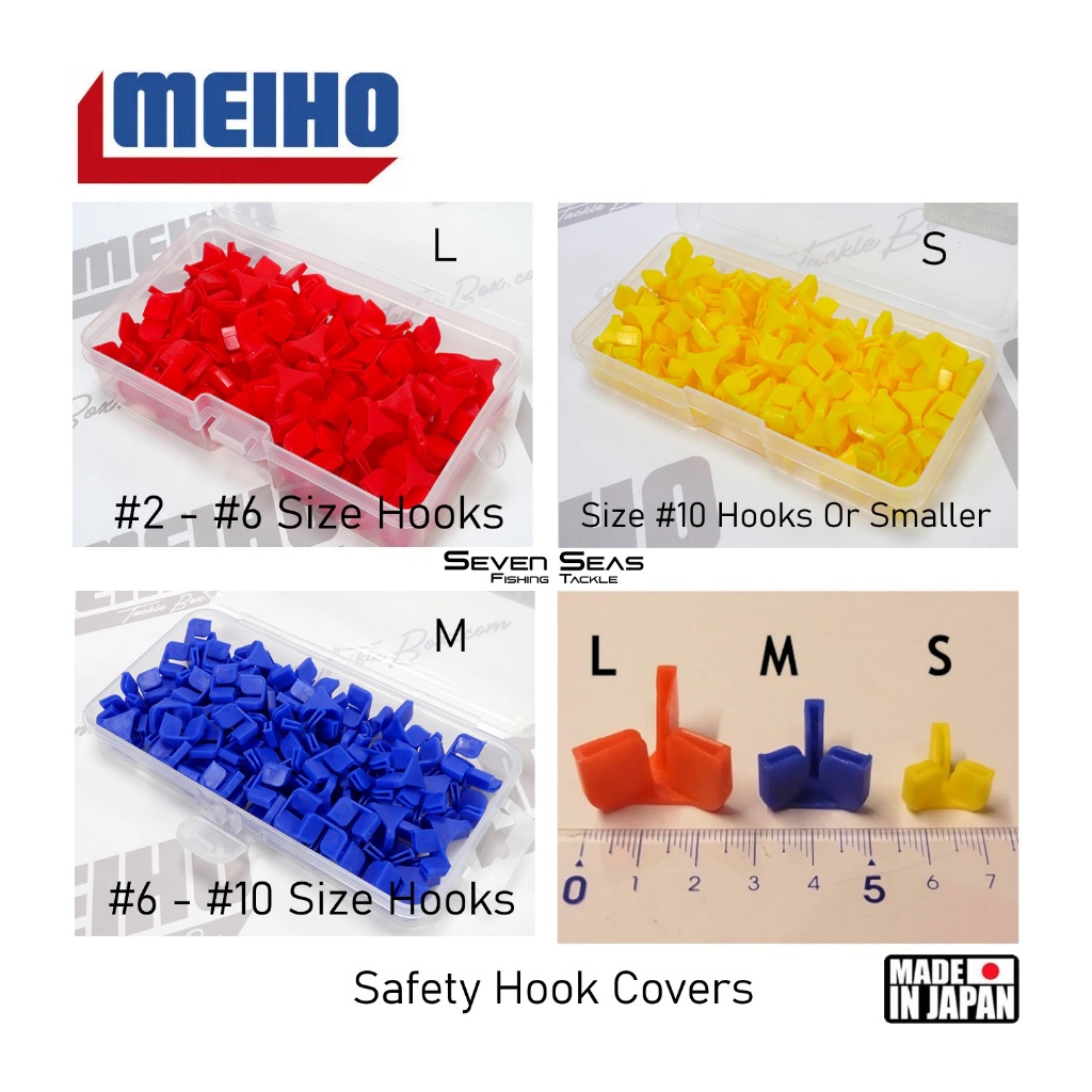 Meiho Safety Hook Cover Treble Fishing Hook Protector | Shopee Malaysia