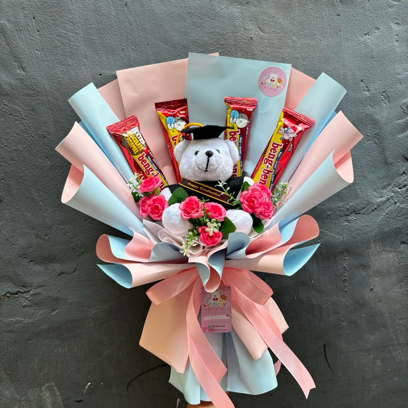 CUSTOM SNACK bouquet | BENG-BENG BOUQUET | Graduation bouquet | SNACK ...