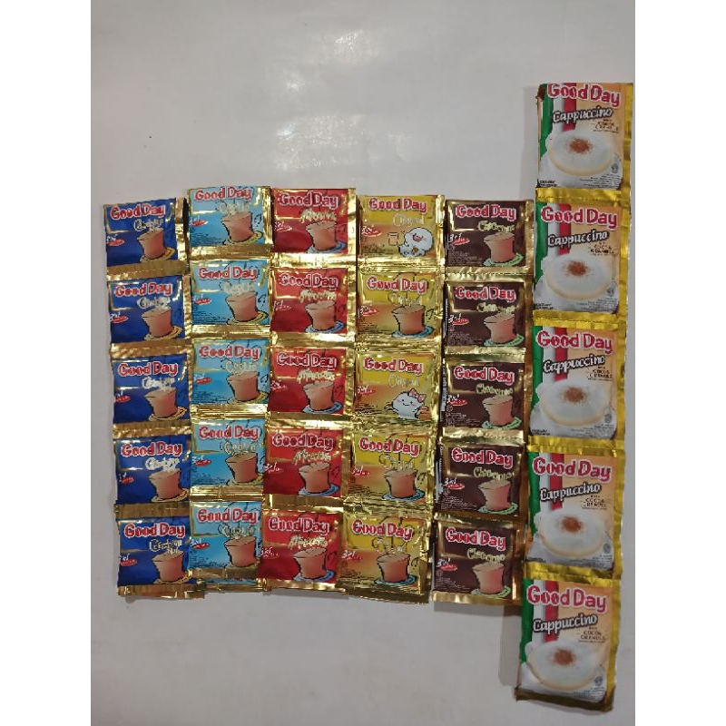 Good DAY ALL VARIAN RENCENG contains 10 sachets | Shopee Malaysia
