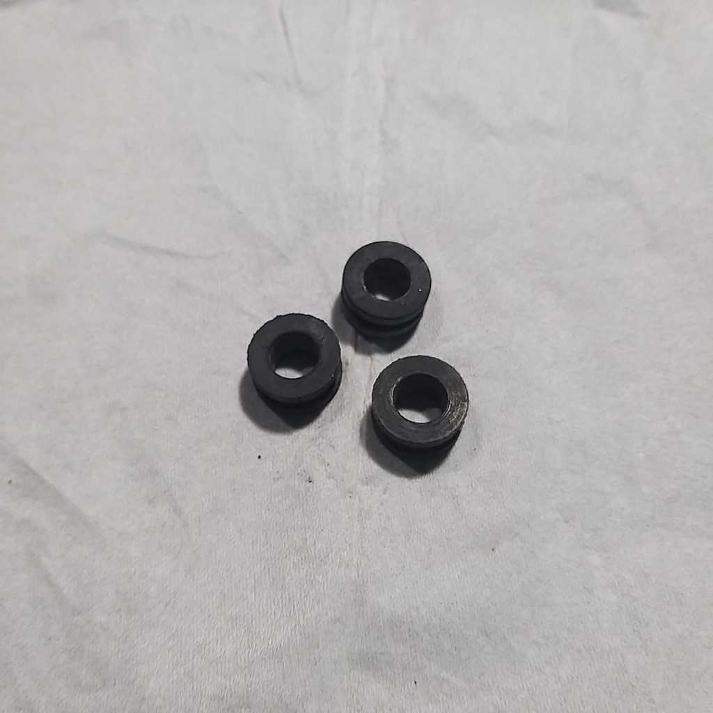 Rubber Body Motorcycle Round Gromet Body Width 19mm Thickness 7mm Hole ...
