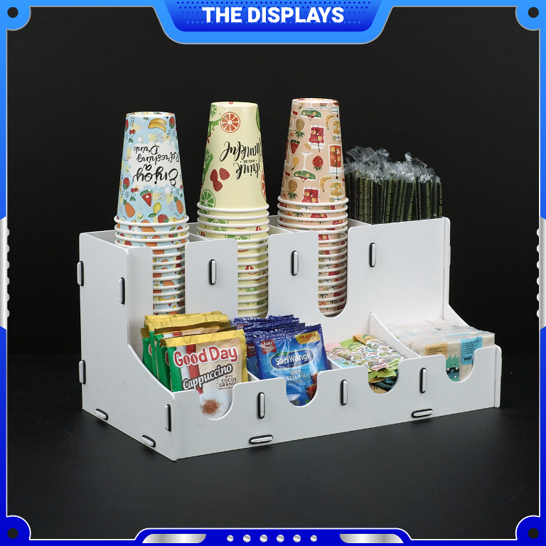 Rack/rack/dispenser/organizer PAPER CUP PVC MODEL C | Shopee Malaysia
