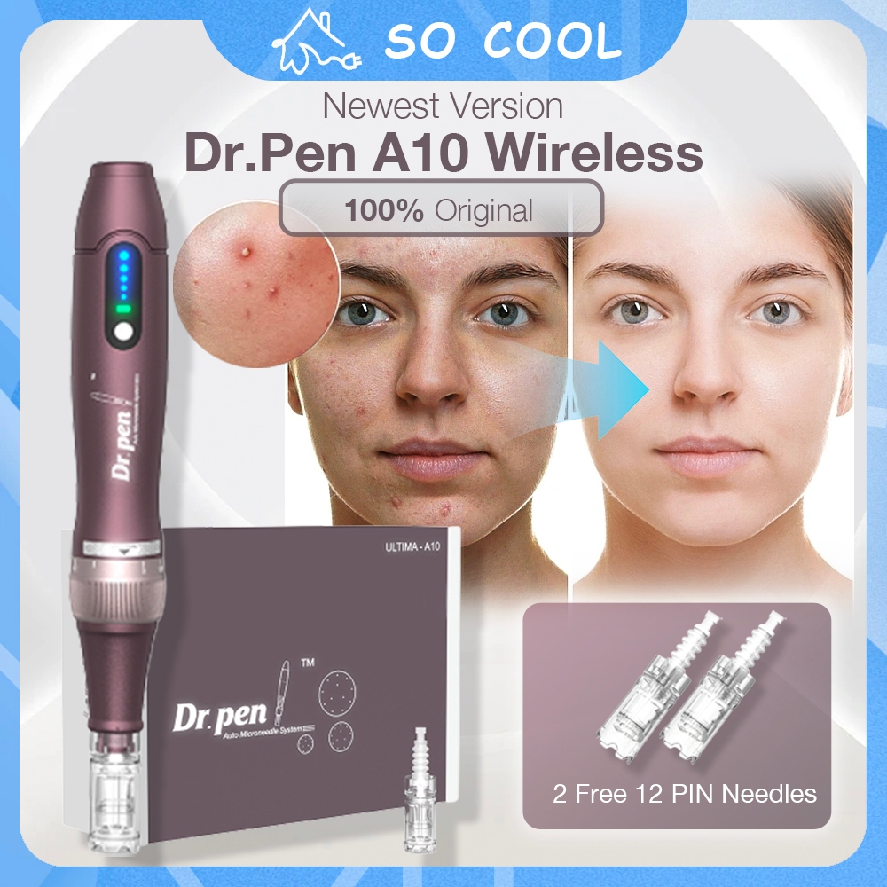 Ori Newest 2023 Dr.Pen A10 Electric Wireless Nano-Needle DERMAPEN A10-W MTS BB Glow Tool Restore ...