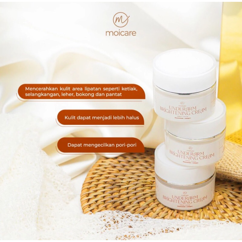 Moicare Cream Brightening Whitening Underarm Groin Neck Buttocks Dark ...