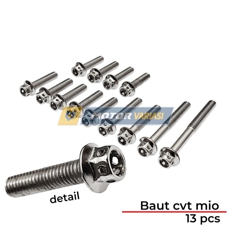 Probolt BOLT FOR MIO CHROME CROME CVT TUB BOLT MIO BOLT PROBOLT BOLT ...