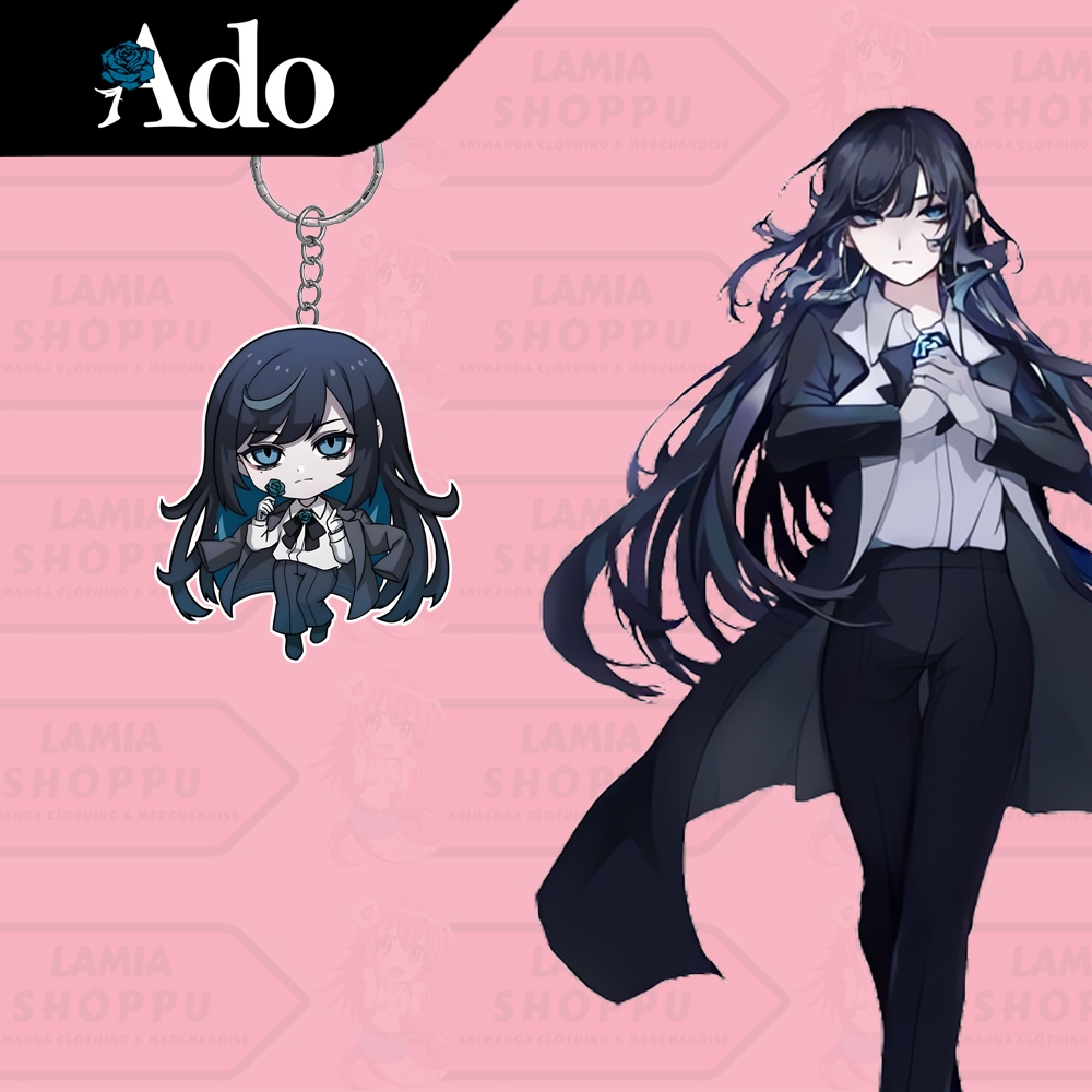 GANTUNGAN Ado Virtual Singer Keychain | Ganci Ado Wish | Singer Virtual ...