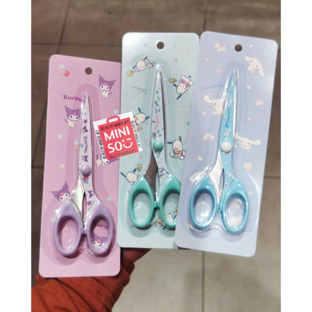 Miniso x SANRIO Scissors SANRIO character (KUROMI / CINNAMOROLL ...
