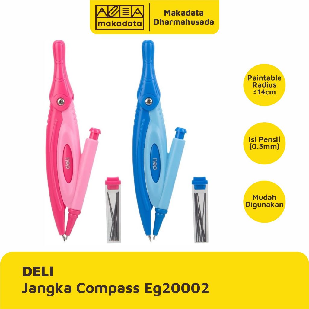 Math SET | Rare DELI COMPASS EG20002 (1 SET) | Shopee Malaysia