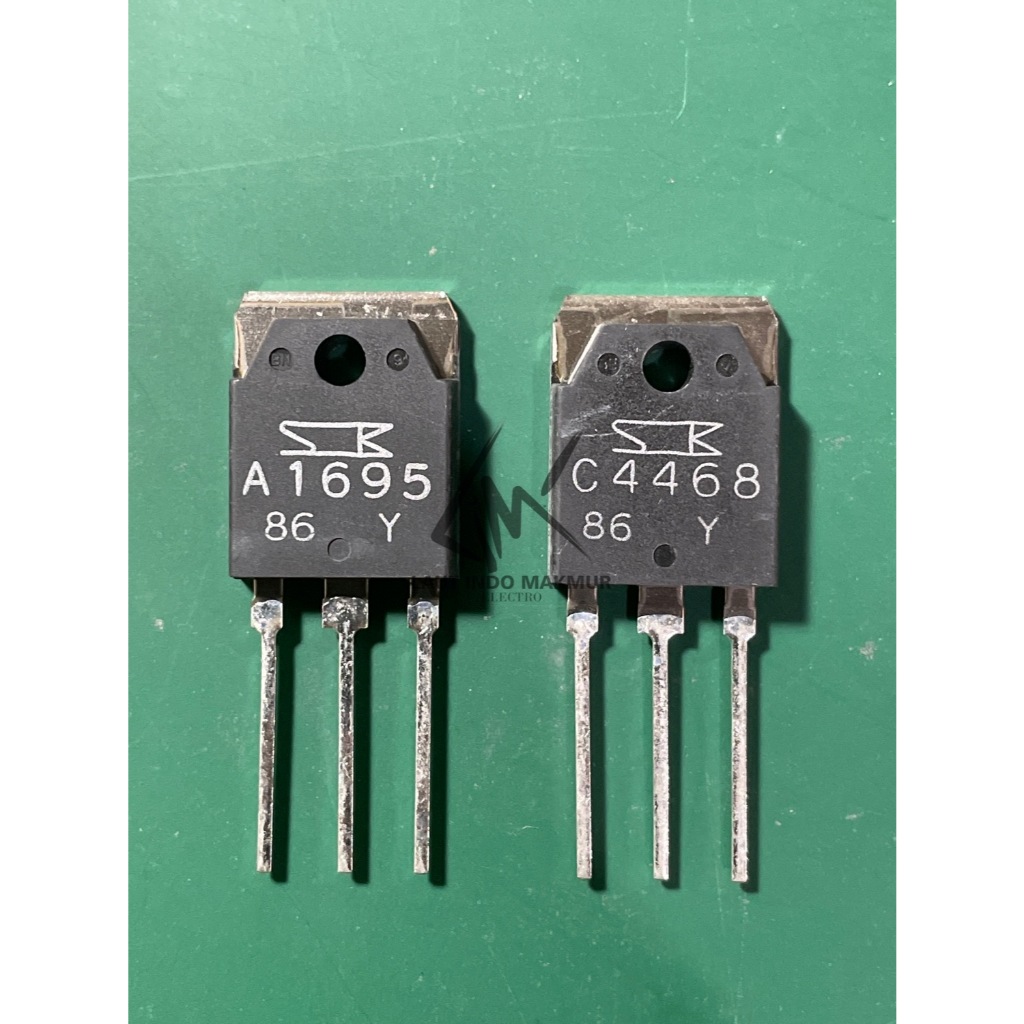 SANKEN A1695 C4468 ORIGINAL (1 SET) SANKEN JAPAN 2SA1695 2SC4468 TRANSISTOR ups | Shopee Malaysia