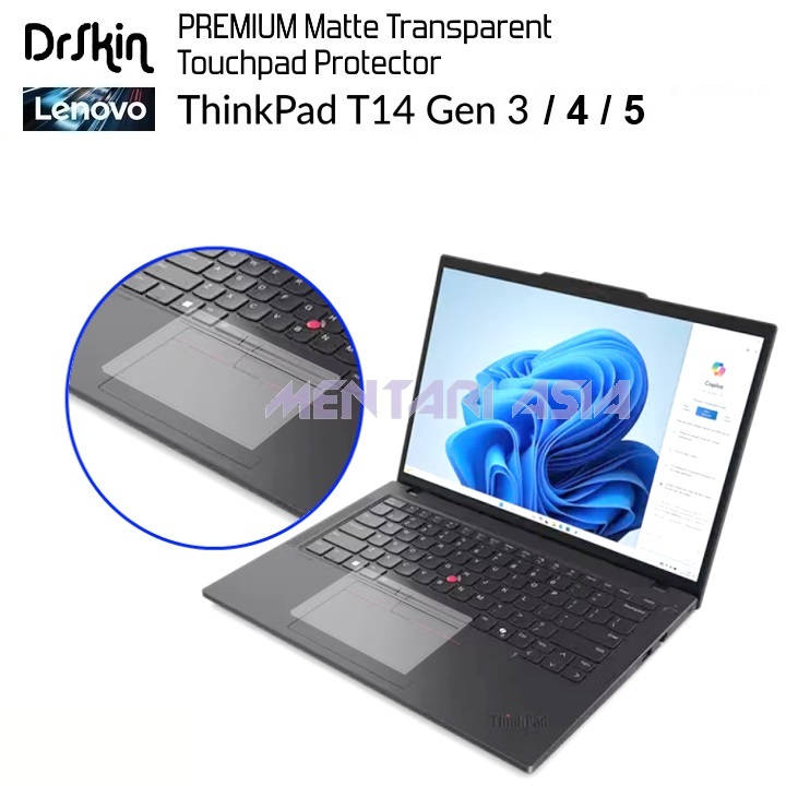 Touchpad Protector Lenovo Thinkpad T14 Gen-3 Gen-4 Gen-5 - DrSkin ...