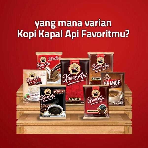 Kopi KAPAL API Strong Flavor SPECIAL MIX Palm Sugar Milk SPECIAL GRANDE ...