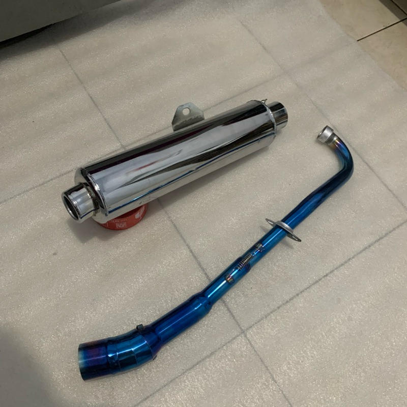 Exhaust Standard pipe canister 51mm Standard+Big elbow open specs ...