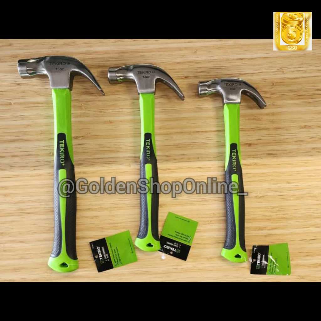 Tekiro Goat Hammer Magnet - Claw Hammer With Magnet 8OZ, 12OZ dan 16OZ ...